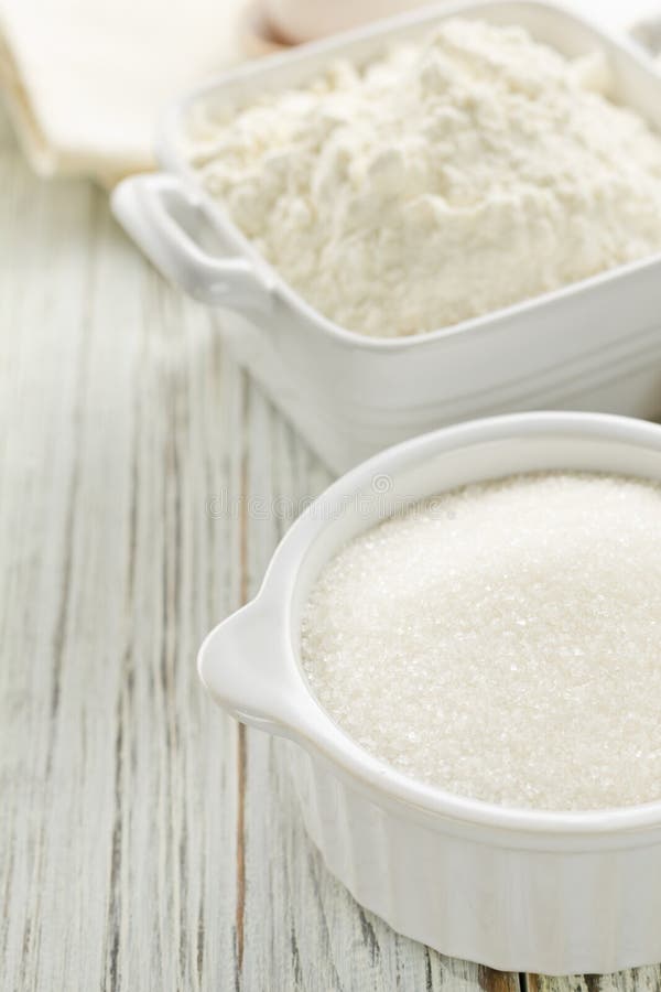 Flour, sugar stock image. Image of morning, kitchen, preparation - 28431731