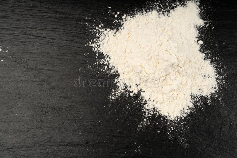 Flour Texture Background, Wheat Flour Pattern with Copy Space, Bakery ...