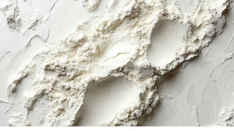 Flour Texture, White Background Stock Illustration - Illustration of ...