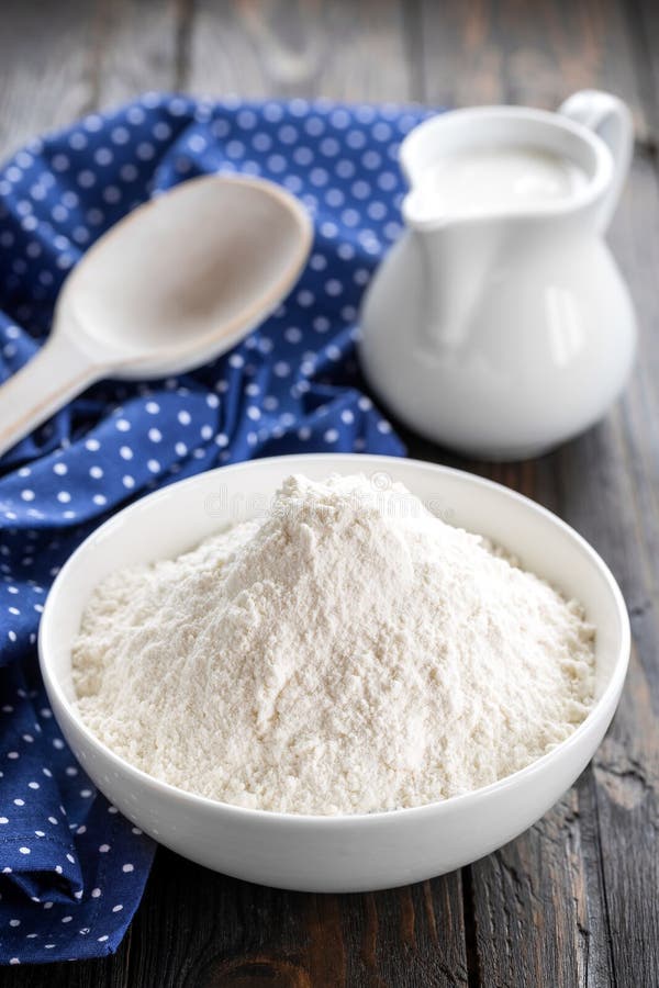 White flour stock image. Image of wheat, grain, white - 23532289