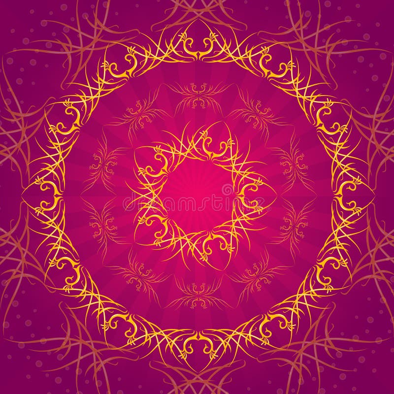 Pretty Deco Star Flourish Stock Illustrations – 2 Pretty Deco Star ...