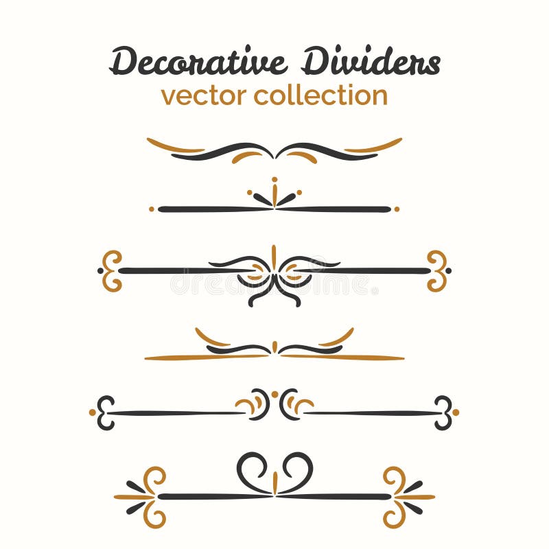 Decorative Text Divider Stock Illustrations – 8,580 Decorative Text ...
