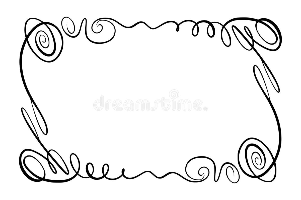 Scribble Border Stock Illustrations – 71,911 Scribble Border Stock ...