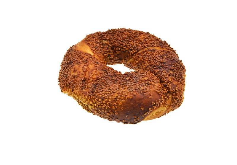 Floury Foods Isolated on White Background Stock Image - Image of loaf ...