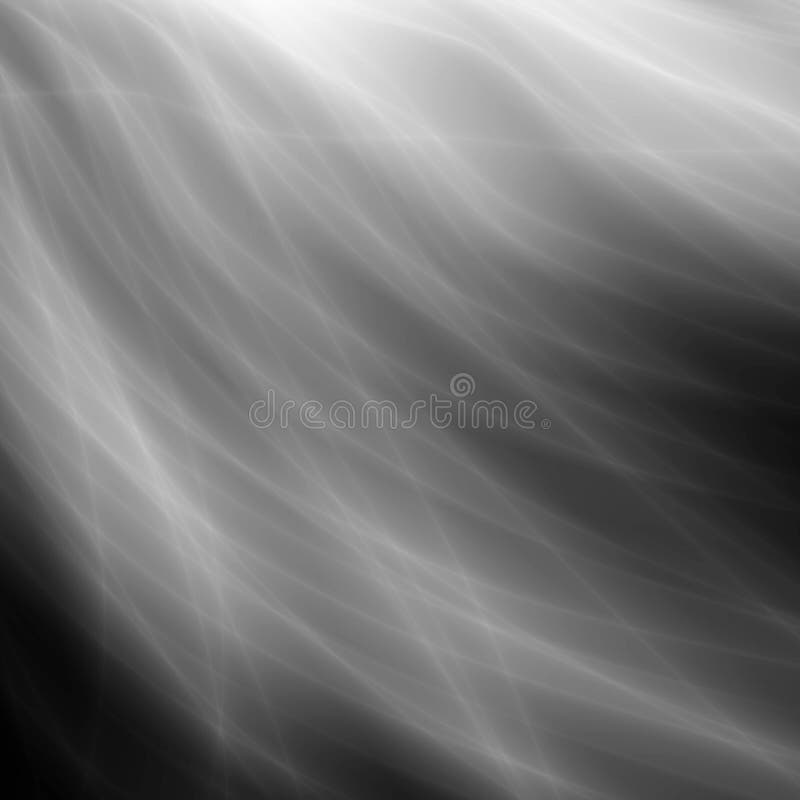 Flow Black and White Card Abstract Art Design Stock Illustration ...