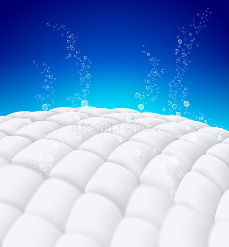 Flow bubbles in the fabric stock vector. Illustration of design - 261096801
