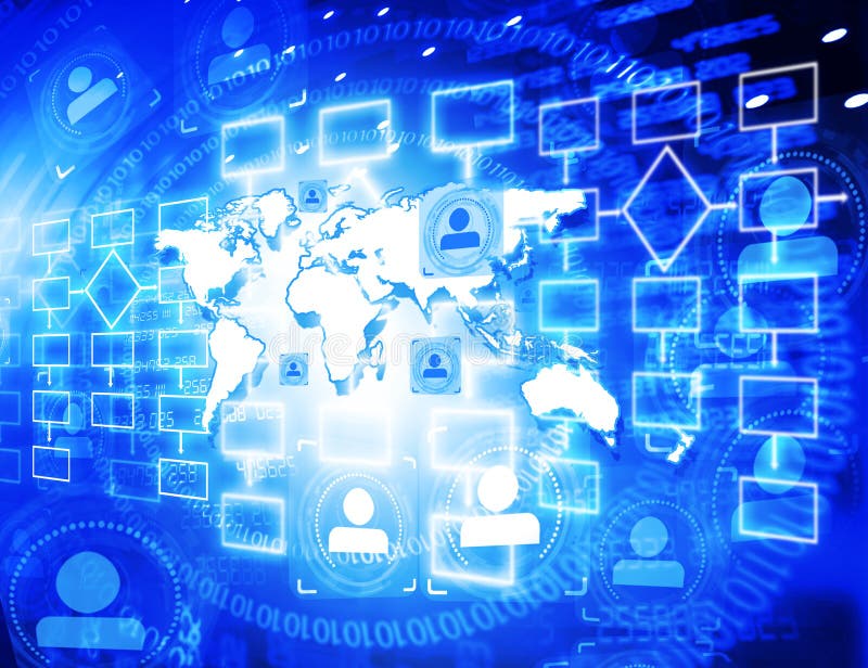 334 Blue Flow Chart Diagram Stock Photos - Free & Royalty-Free Stock ...