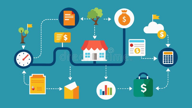 A Flow Chart Showing the Movement of Funds through Different Stages of ...