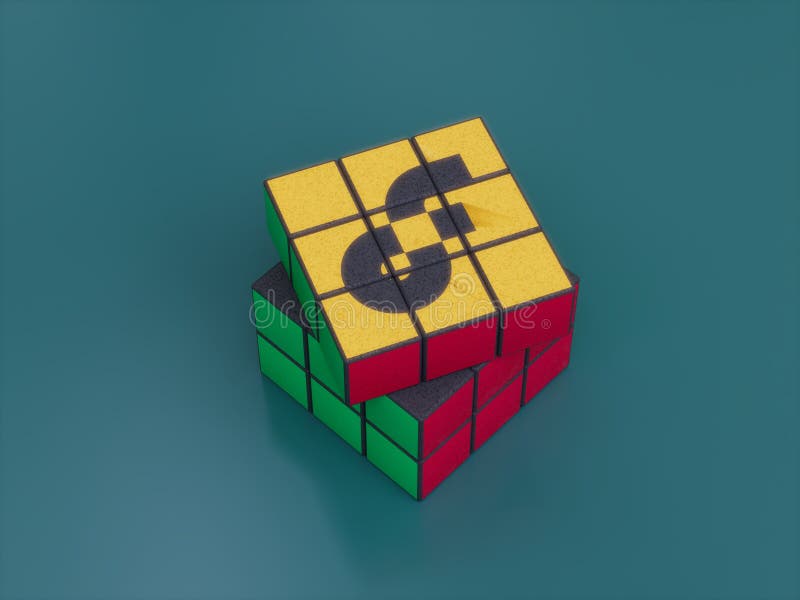 Flow Crypto Rubiks Cube Puzzle Solve Logic Game Difficult 3D ...