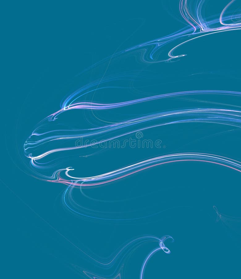 Blue Flow Background stock vector. Illustration of light - 4587865