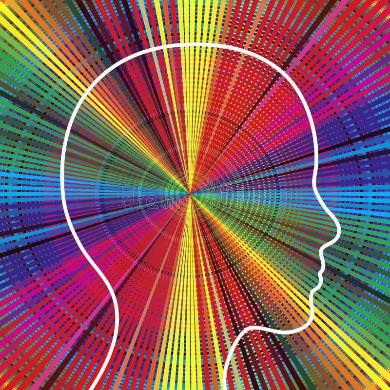 The flow experience stock illustration. Illustration of mental - 152403474