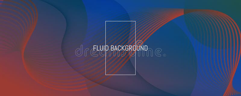 Flow Geometric Abstract. Vector Dynamic Lines Stock Vector ...