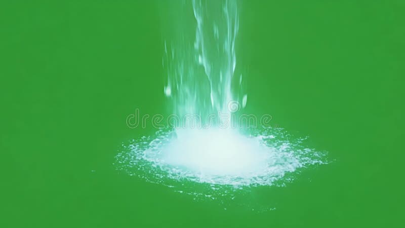 The Flow Gradually Thins Out at the Bottom Tapering Off into a Soft ...