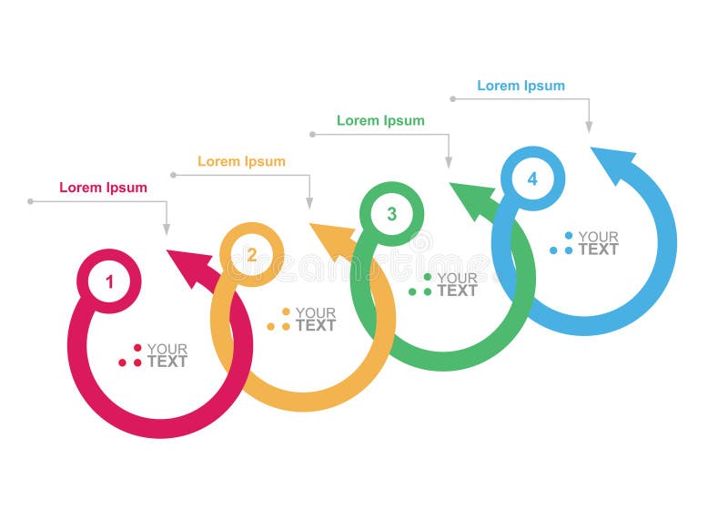 Flow or Graph Illustration for Your Presentation Stock Vector ...