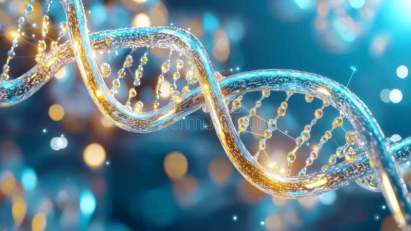 The Flow of Life s Data stock illustration. Illustration of connection ...