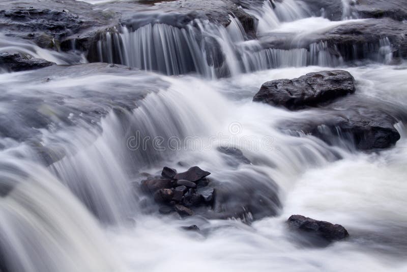Flow onto the rocks stock photo. Image of flow, movement - 22846896