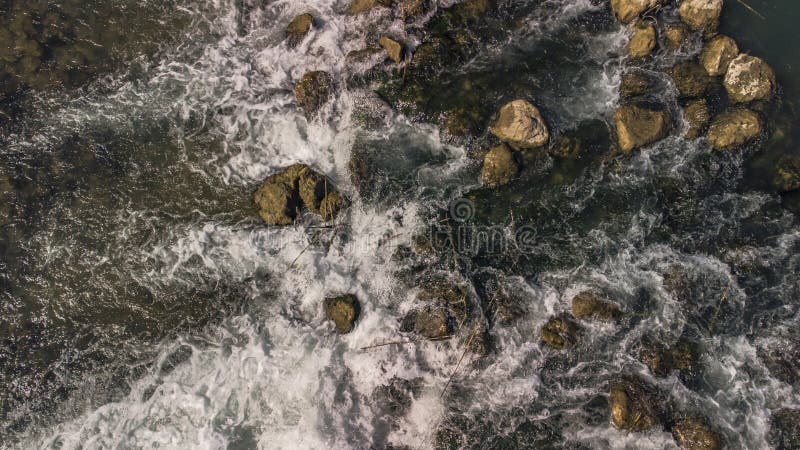 Moving river flow stock image. Image of park, sand, fresh - 241558265