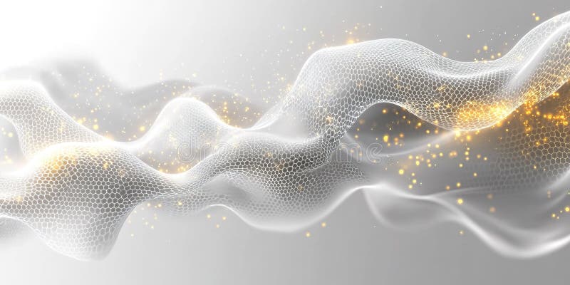 Flow of Translucent Waves with Shimmering Particles in a Modern ...