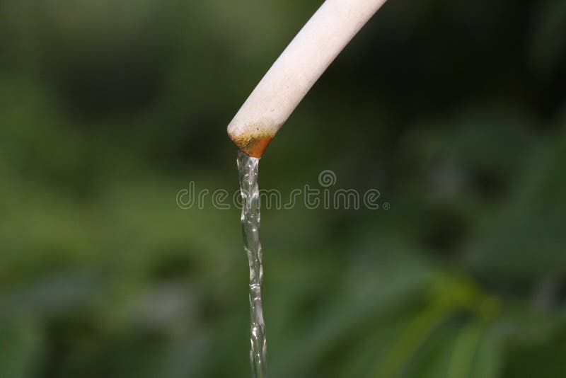 Flow of Water by Water Pipe Stock Photo - Image of 700d, canon: 98863584