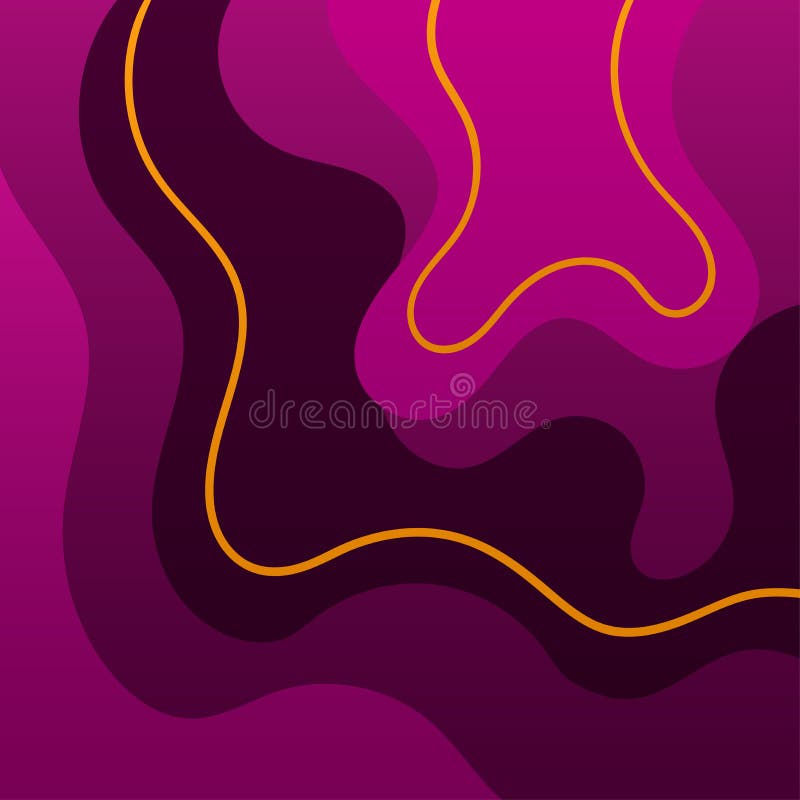 Flow Wave Welcome Day. Elegant Three Dimensions Background Stock Vector ...