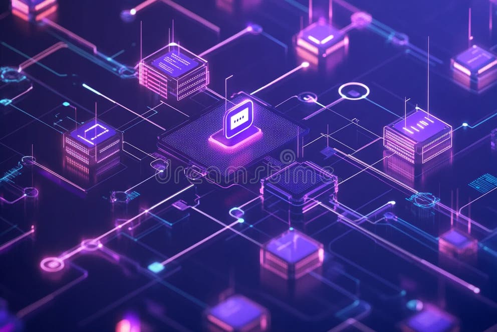 Flowchart of AI in Data Protection. Stock Illustration - Illustration ...