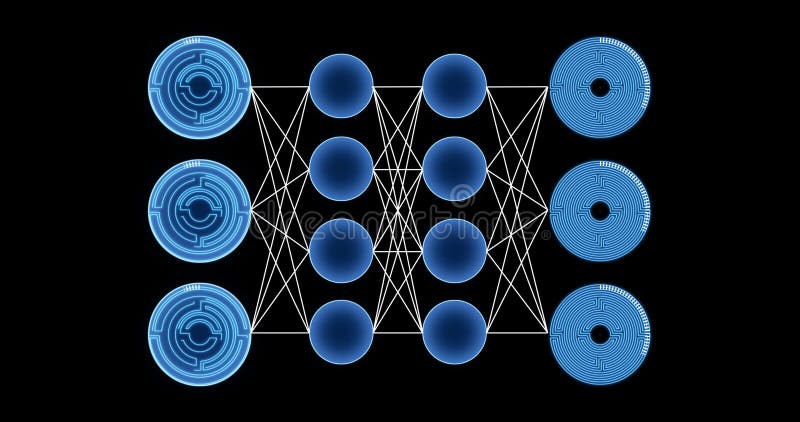 Flowchart of Computer Neural Network Data Propagation Stock Video - Video of function, analytics ...