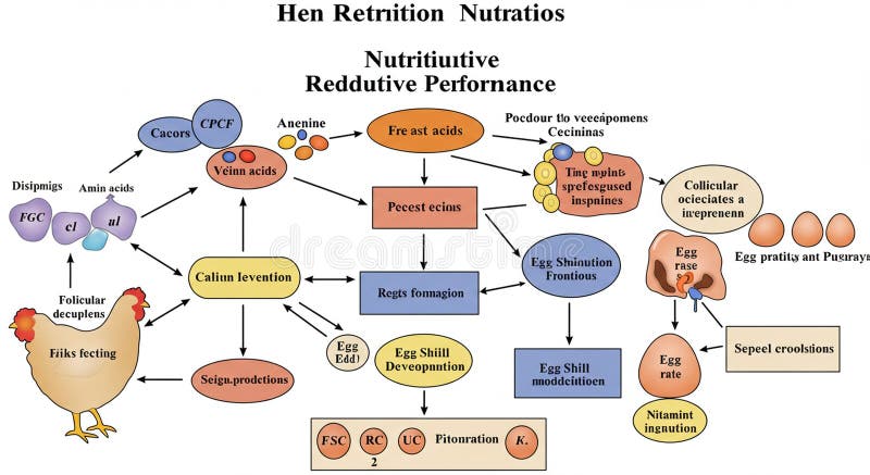 A Flowchart Depicting a Humorous, Nonsensical Process Related To Egg ...