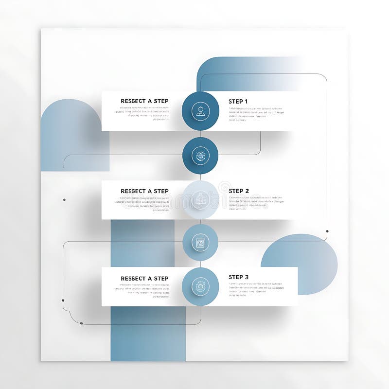 Flowchart Design Clean Background Illustration Stock Illustration ...