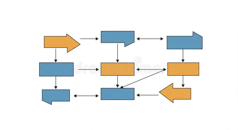 Diagram Flowchart Boxes Stock Illustrations – 466 Diagram Flowchart ...