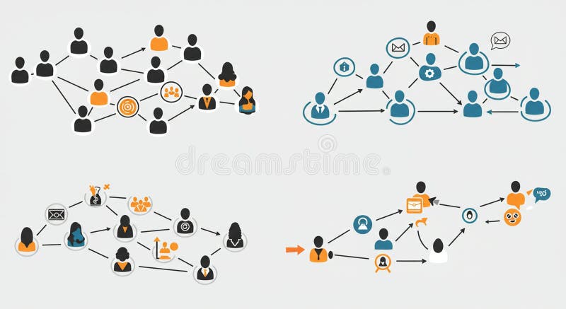 Flowchart Diagrams Depicting Various Networks and Processes. Each ...
