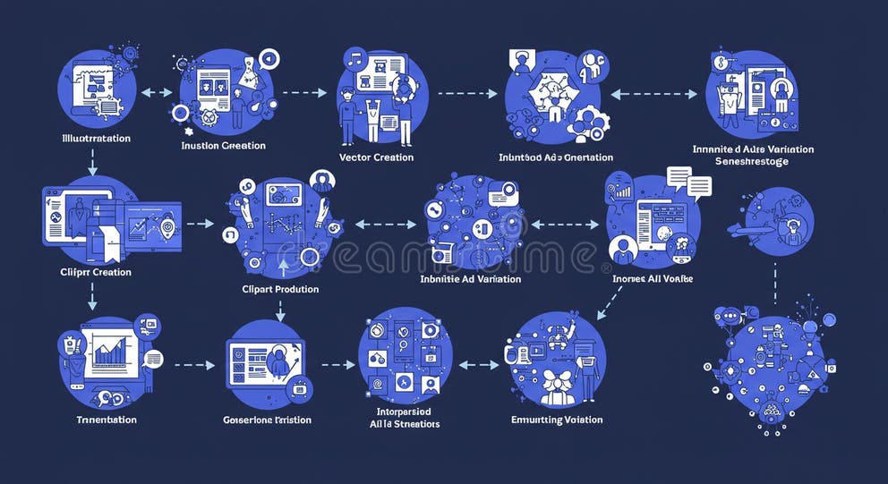 Flowchart Featuring a Multi-step Process for AI-generated Content ...