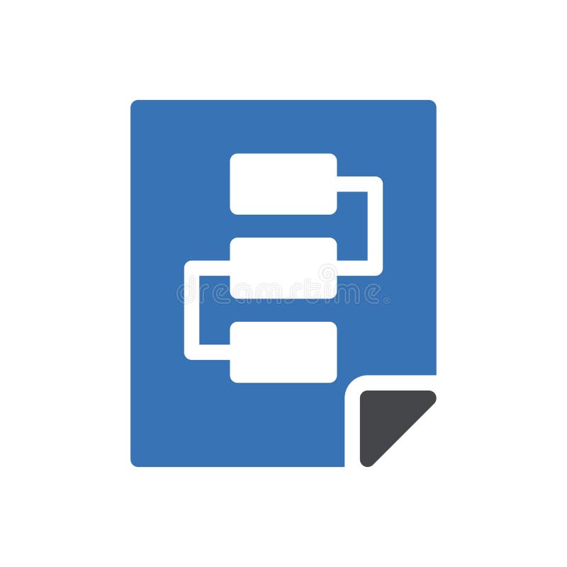 Flowchart stock vector. Illustration of plan, internet - 212377393