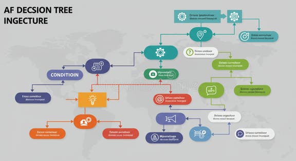 Flowchart with a Hierarchical Structure Illustrating a Decision Tree ...
