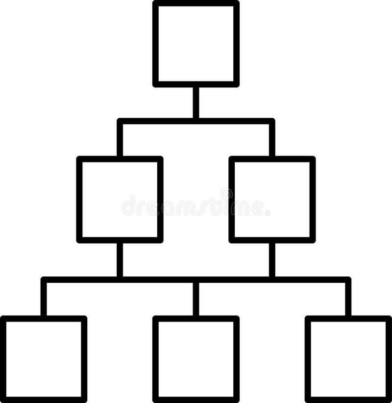 Flowchart. Hierarchy Vector Icons. Org Chart. Organizational Flow ...