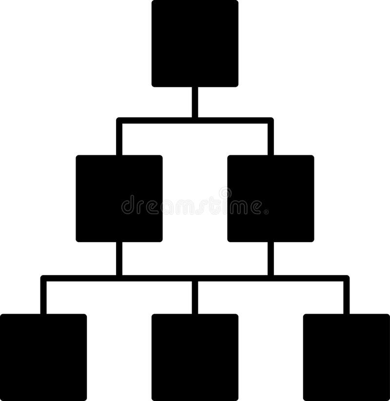 Flowchart. Hierarchy Vector Icons. Org Chart. Organizational Flow ...