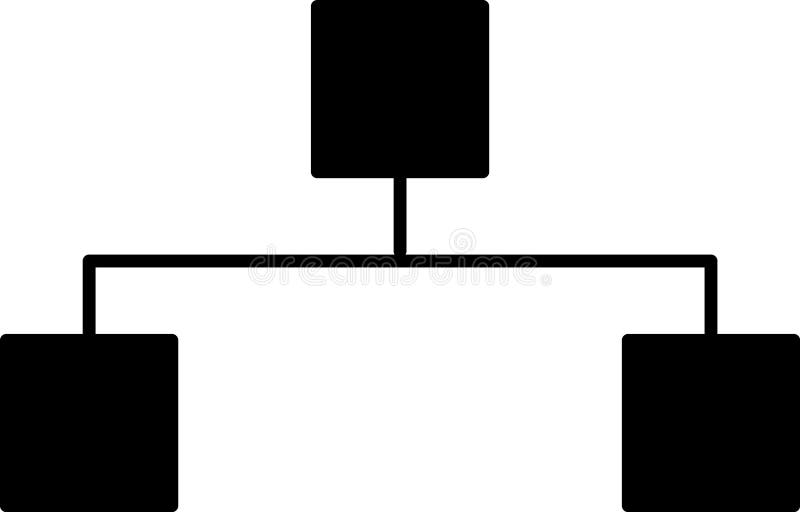 Flowchart. Hierarchy Vector Icons. Org Chart. Organizational Flow ...