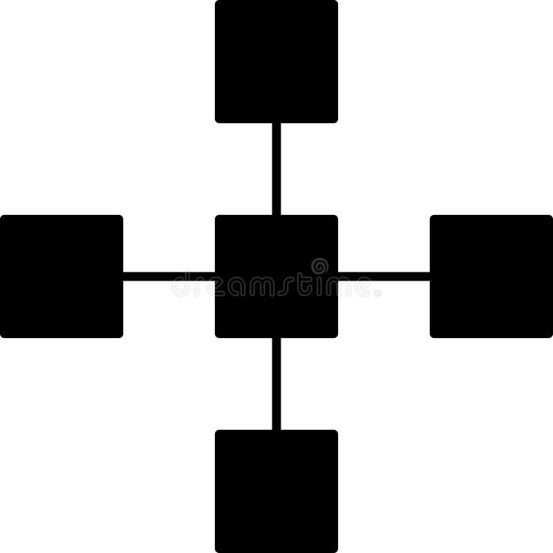 Flowchart. Hierarchy Vector Icons. Org Chart. Organizational Flow ...