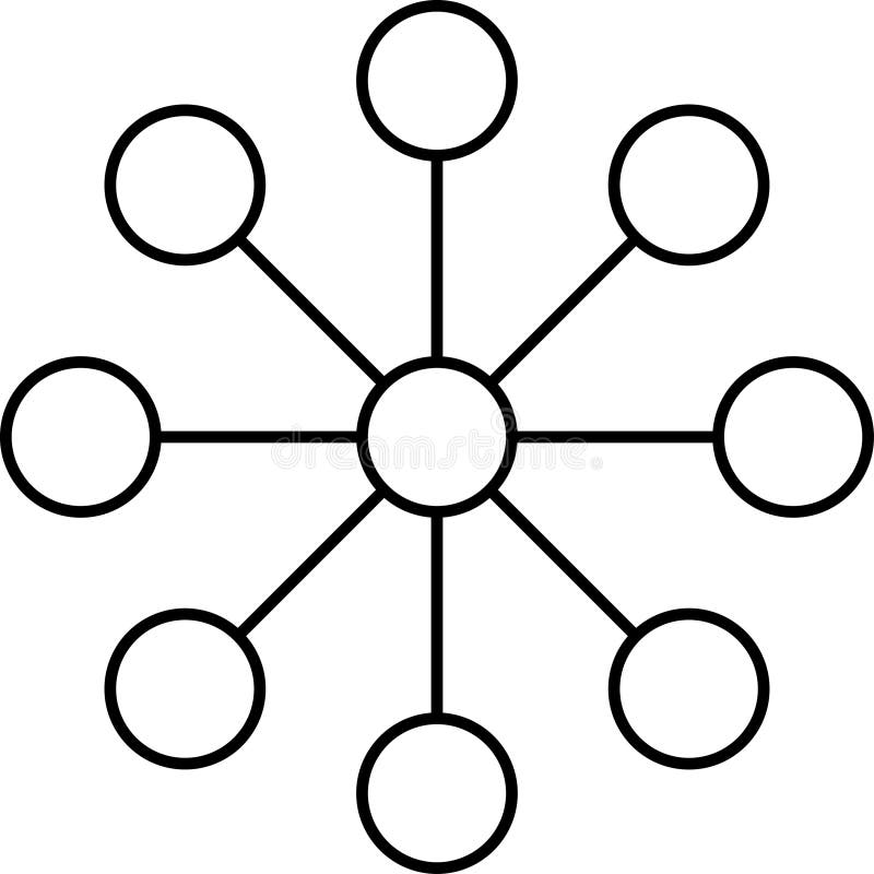 Flowchart Hierarchy Vector Icons Org Chart Organizational Flow Vector Stock Vector