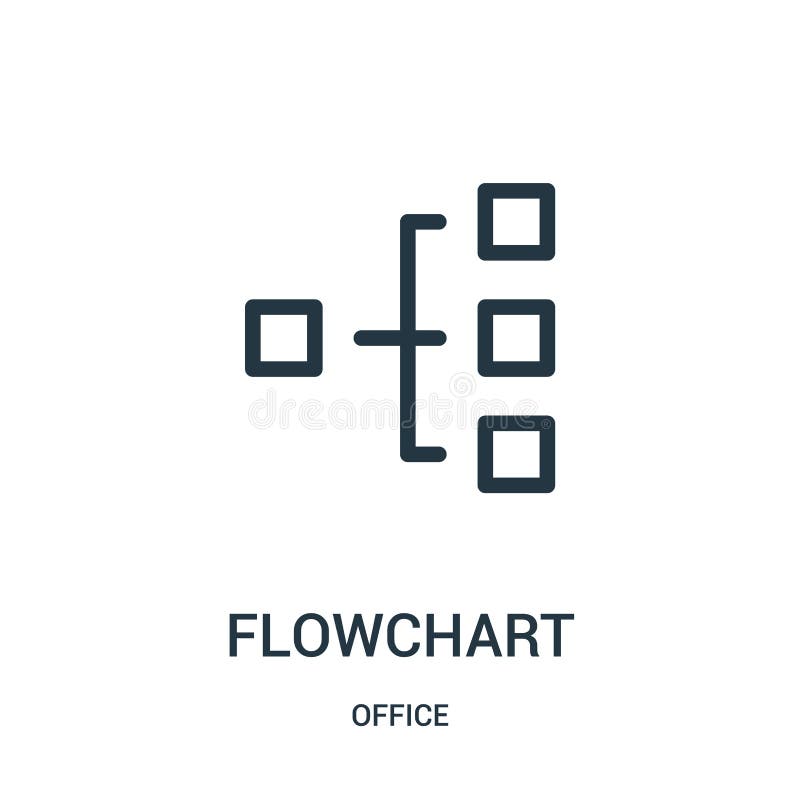 Flowchart Outline Vector Icon. Thin Line Black Flowchart Icon, Flat ... Flowchart Outline Vector Icon. Thin Line Black Flowchart Icon, Flat ...