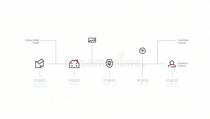 Process Flowchart: Business Stages Stock Illustration - Illustration of ...