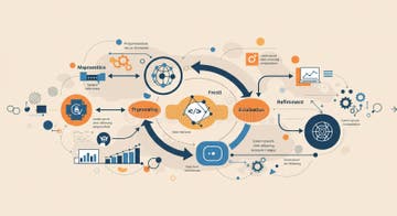 Flowchart Illustrating an AI Process Involving Multiple Stages ...