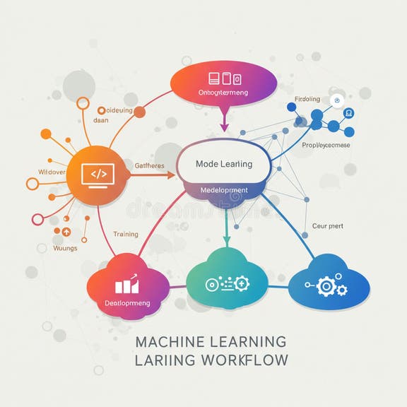 Flowchart Illustrating a Machine Learning Workflow, Despite Containing ...