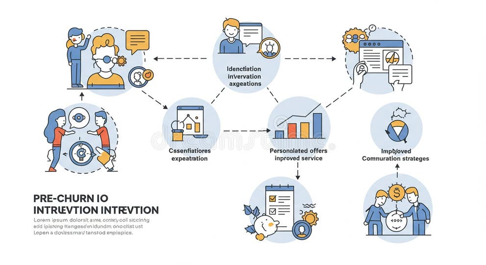 Churn Intervention Strategy Stock Illustrations – 3 Churn Intervention ...