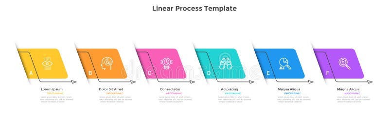 Six Stage Flowchart Process Stock Illustrations – 185 Six Stage ...