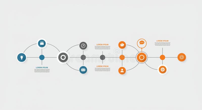 Plan Icons Calendar Flow Stock Illustrations – 646 Plan Icons Calendar ...