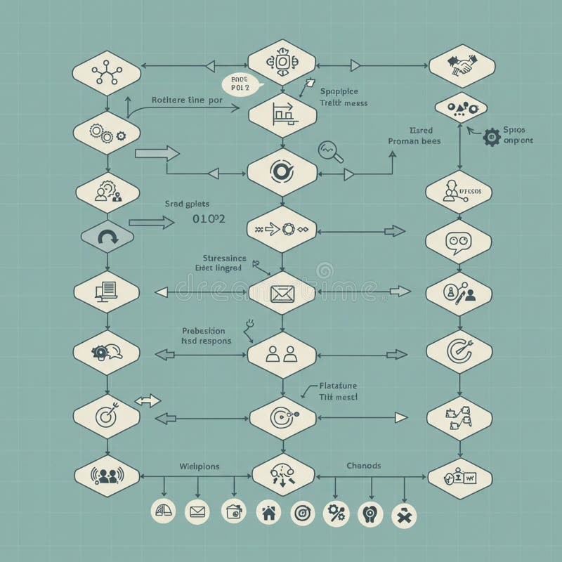 Interconnected Diamond Shaped Nodes Stock Illustrations – 9 ...