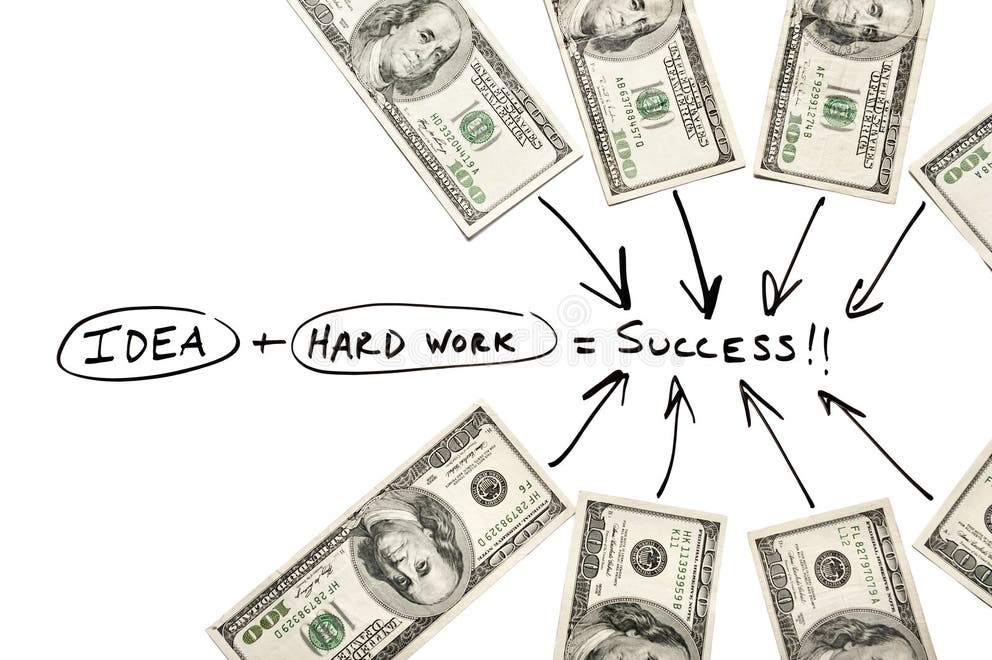 Flowchart and money stock image. Image of savings, thrive - 22980705