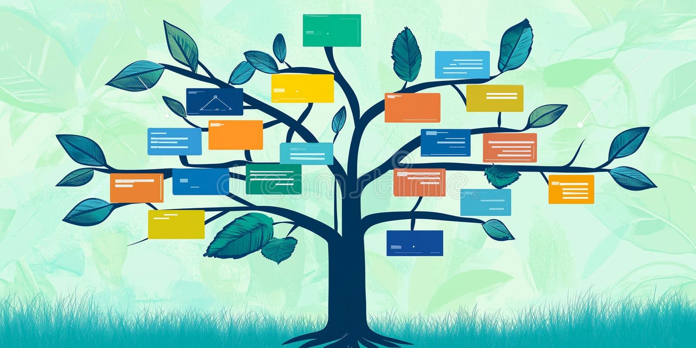 Creative Flowchart Morphs Stock Illustrations – 1 Creative Flowchart ...