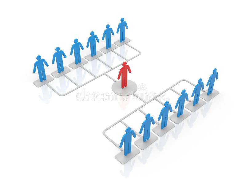 Process Management Business People Flowchart Stock Vector ...