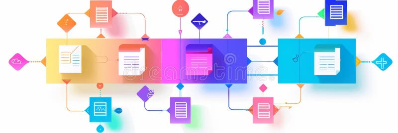 Flowchart, the Process of Transition from Paper To Digital Document ...